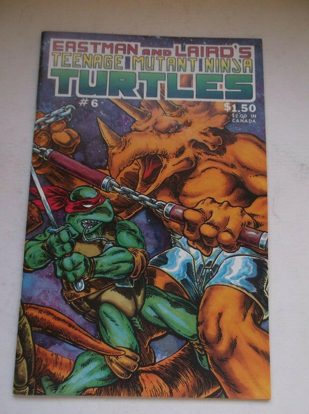 Mirage: Teenage Mutant Ninja Turtles #6, Early APP of Tmnt, 1st Print ...