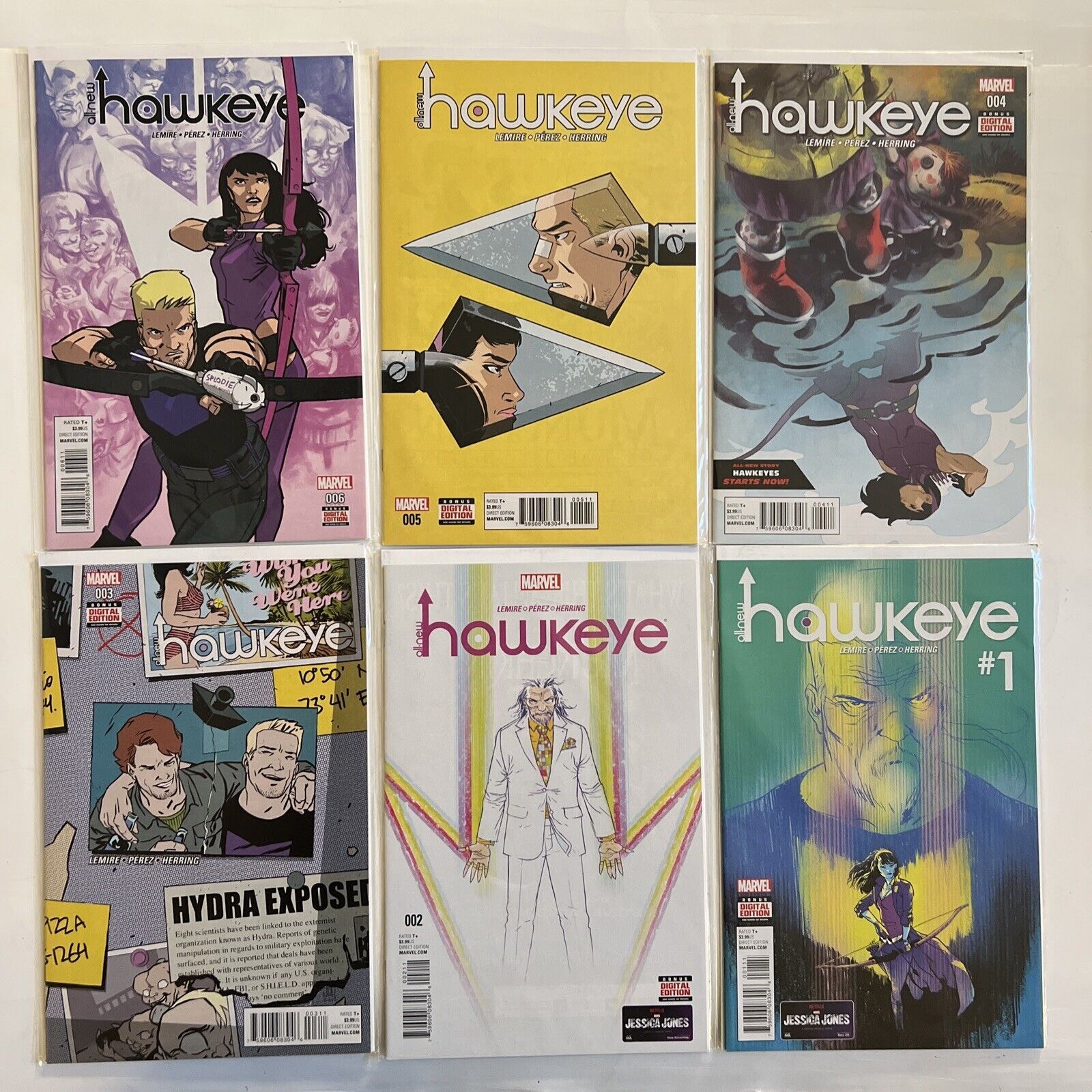 All New Hawkeye #1 - #6 | Vol. 2 | Complete Set | Disney+ | Kate & Old ...