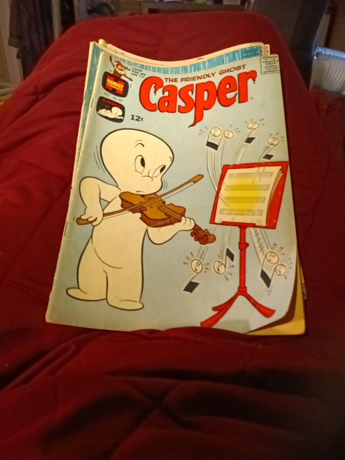 Casper The Friendly Ghost Nine Issue Silver Bronze Age Lot Run Set ...