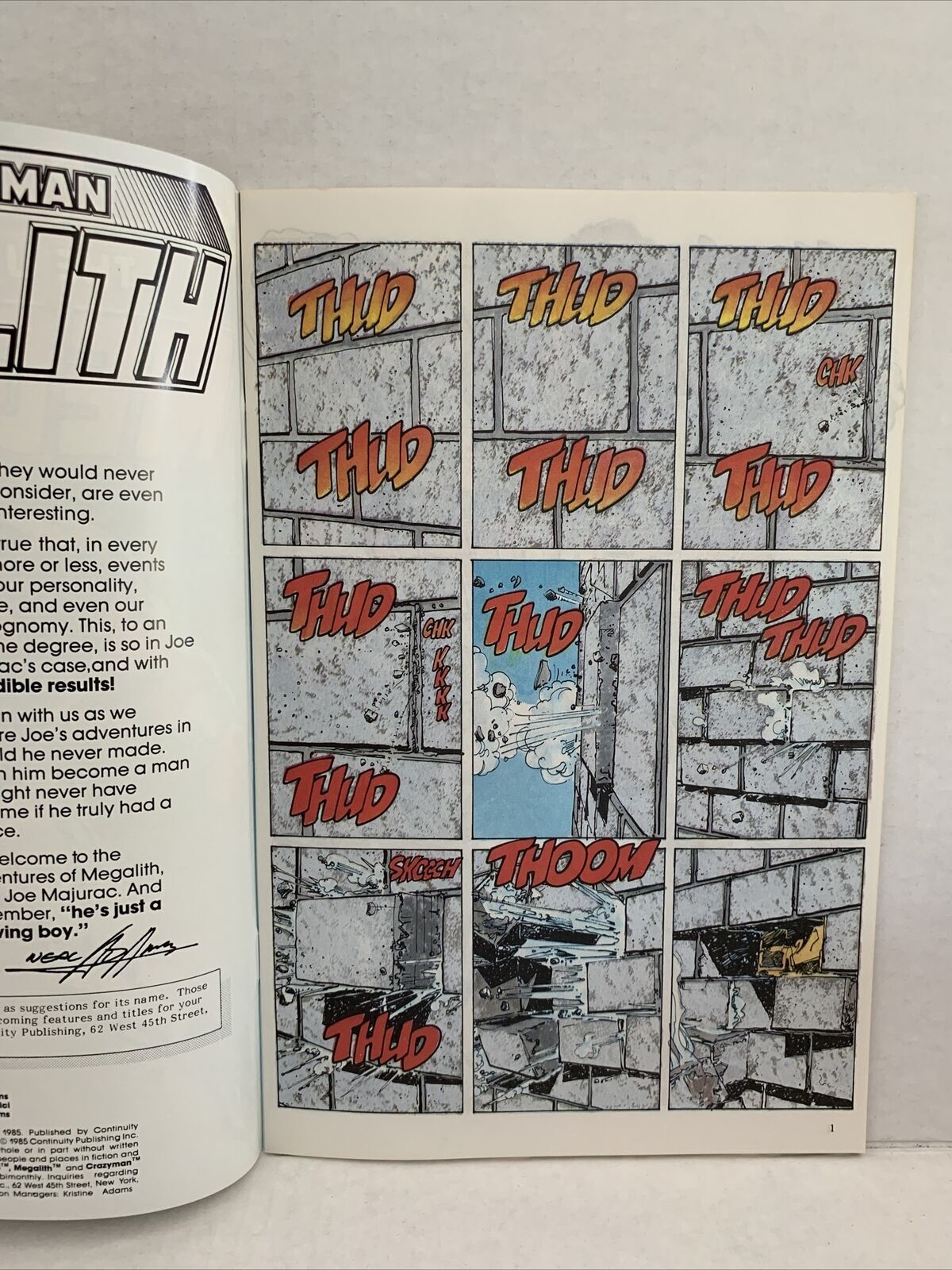 The Revengers Ft. Megalith #1 Neal Adams | Comic Books - Copper Age ...