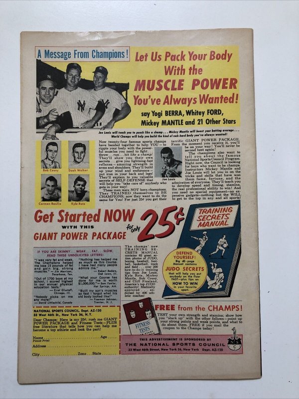 Superboy #85 Mystery of Mighty Boy! George Papp! DC 1960! Silver Age ...