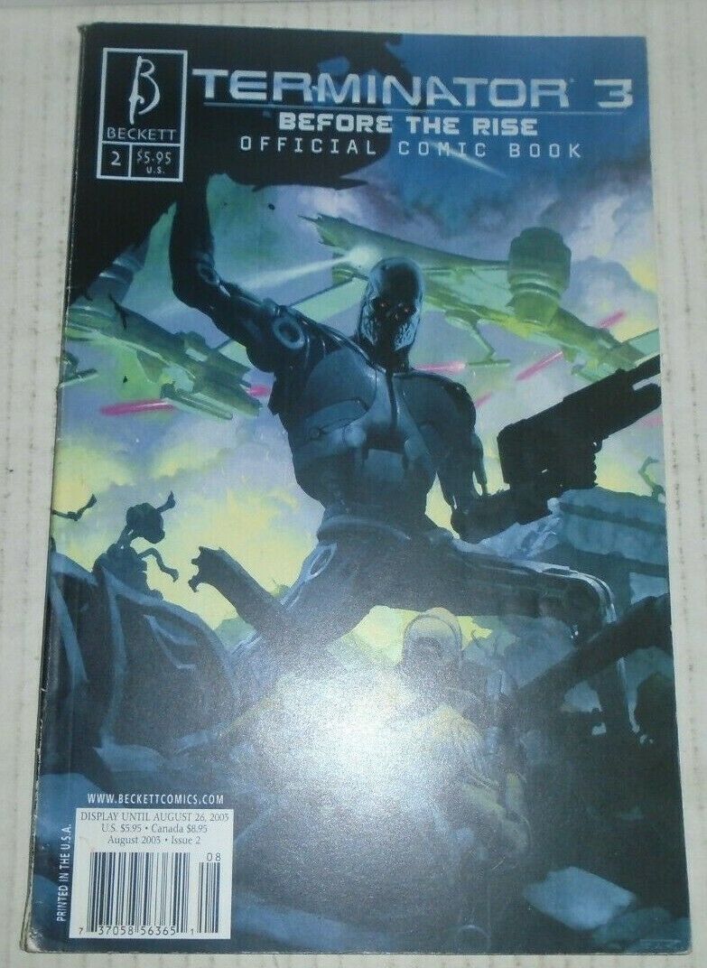 Terminator 3 B Before The Rise # 2 2003 Beckett Comics | Comic Books ...