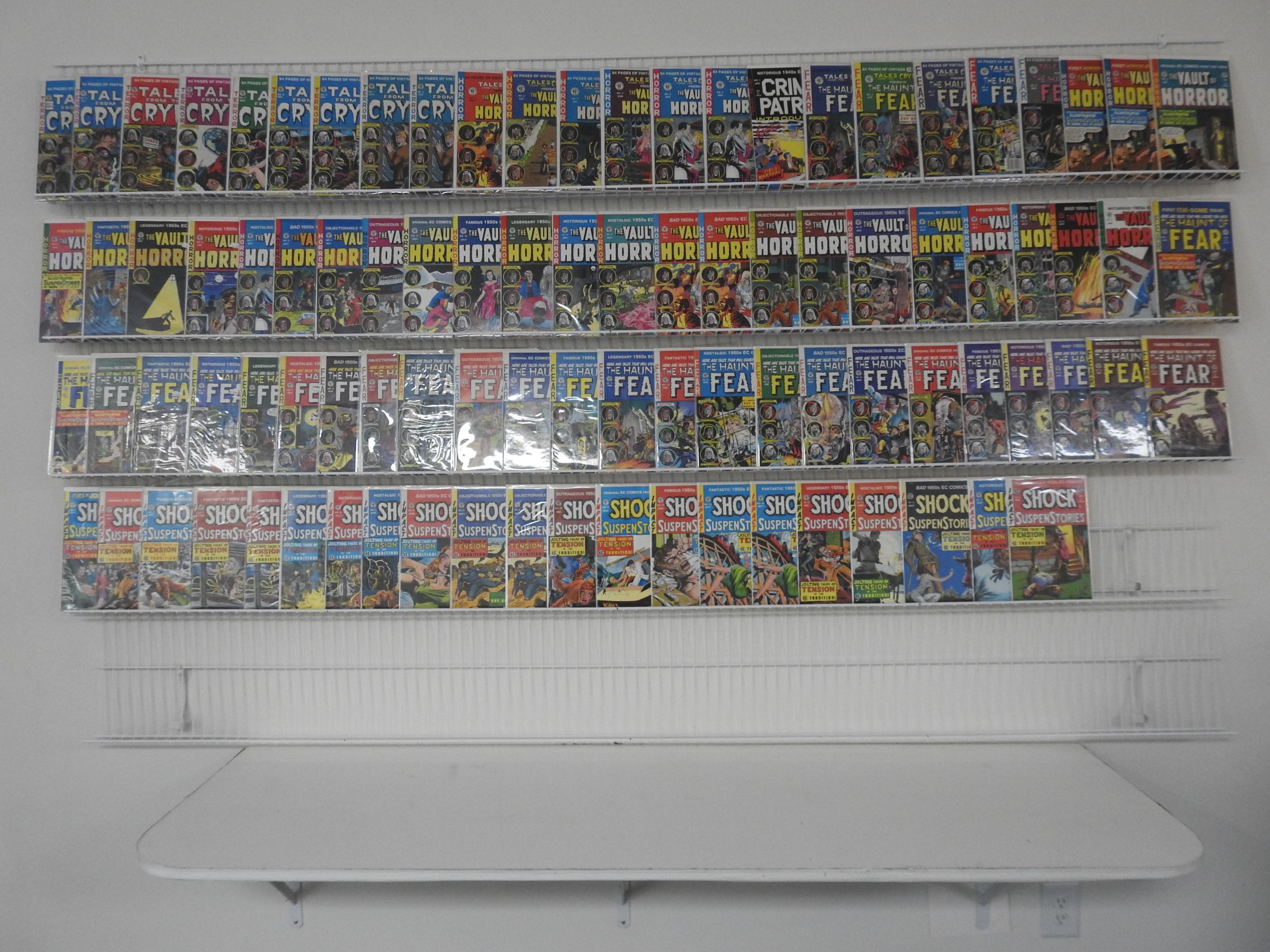 Huge Lot of 90+ Comics W/ ALL EC REPRINT TITLES!!! Avg. VF- Condition ...