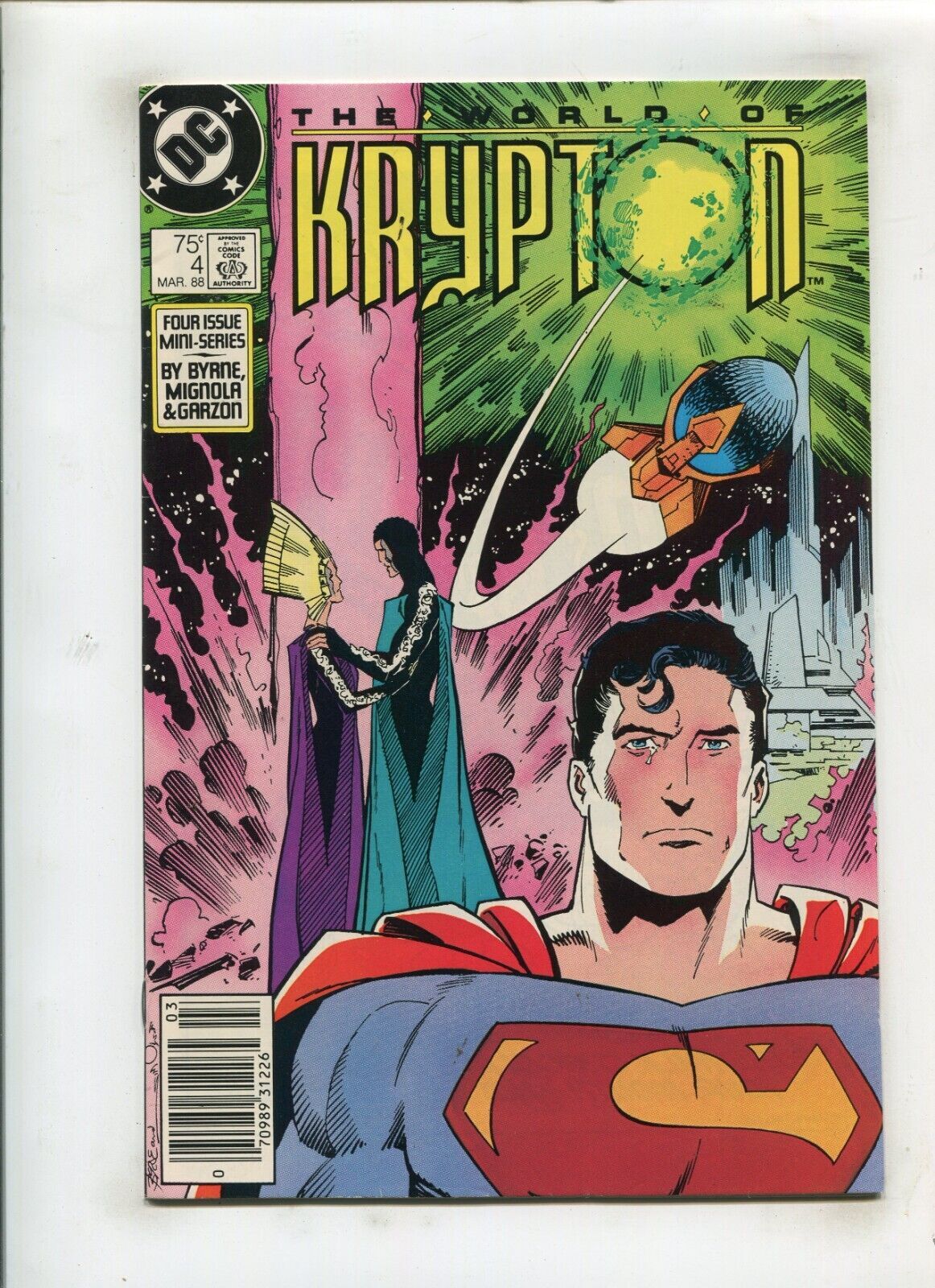 World of Krypton #4 (9.2) Family History!! 1987 | International - Comic ...