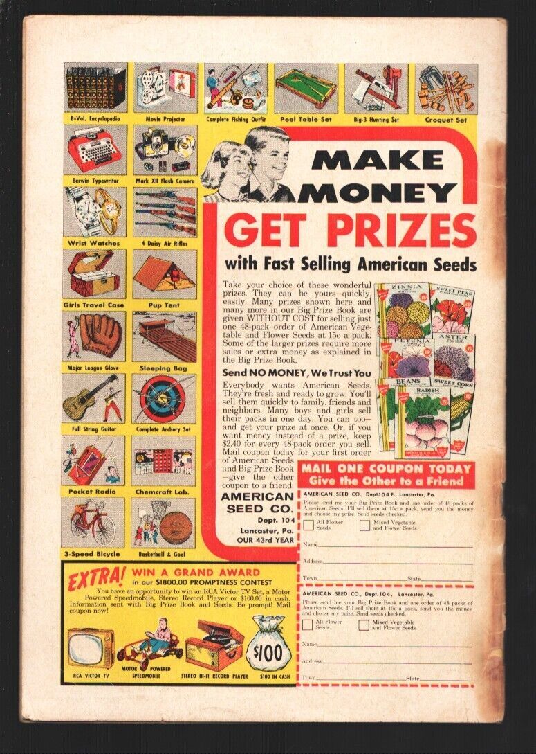 House of Secrets #43 1961-DC-Death Penalty cover-Mark Merlin appears-G+ ...