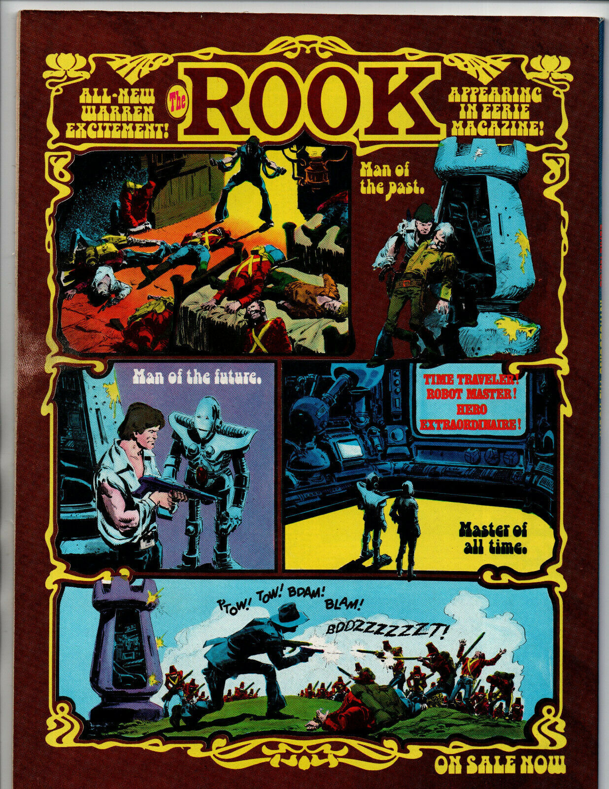 Eerie #82 - Origin The Rook - Horror Magazine - Warren - 1977 - FVF ...