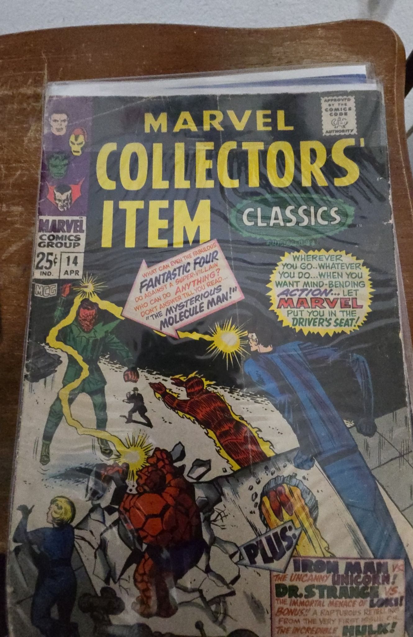 Marvel Collectors' Item Classics #14 (1968) Fantastic Four | Comic ...
