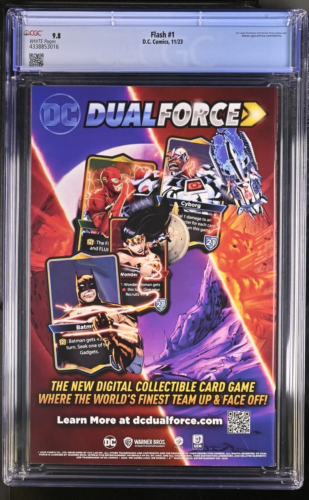 Flash #1 CGC 9.8 1st Cameo Appearance of The Uncoiled Cover A DC 2023 Volume 6 | Comic Books ...