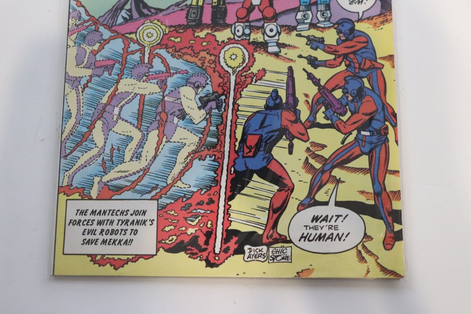 Mantech Robot Warriors #4 Archie Comics 1985 Dick Ayers Chic Stone ...