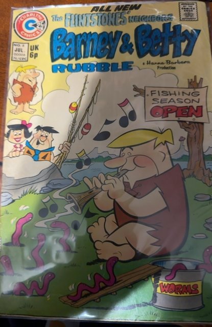 Barney and Betty Rubble #8 (1974) | Comic Books - Bronze Age, Charlton ...