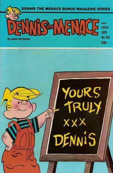 Dennis the Menace Bonus Magazine Series #154 VG; Fawcett | low grade ...