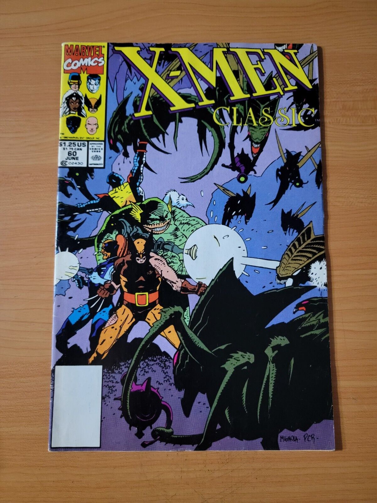 Classic X-Men #60 ~ DOLLAR BIN ~ 1991 Marvel Comics | Comic Books ...