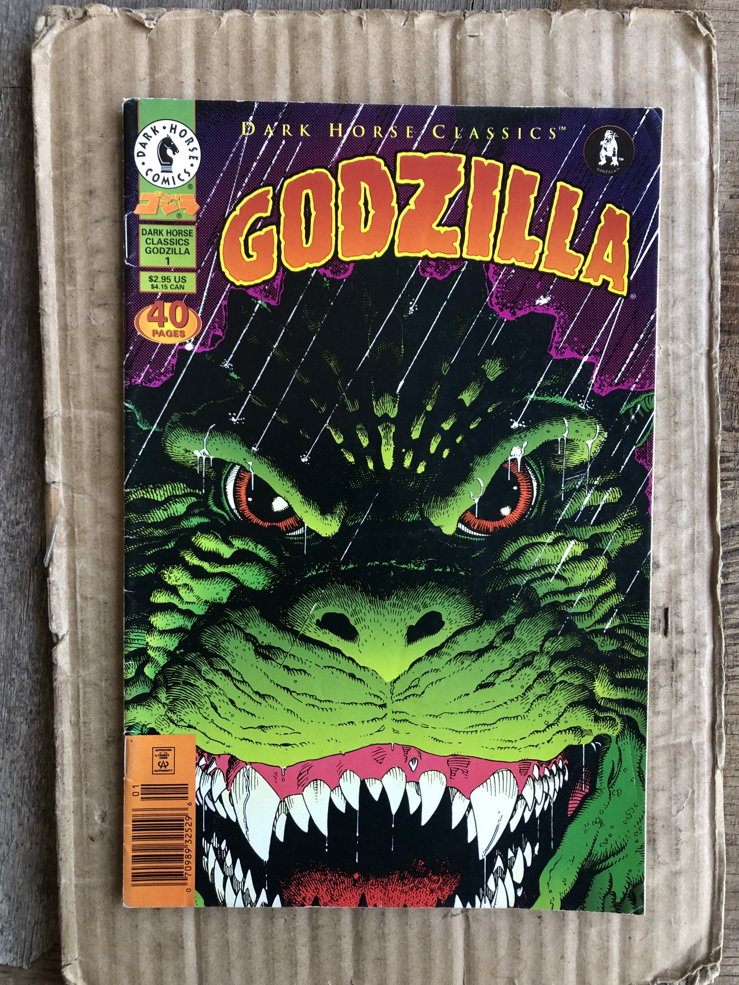 Dark Horse Classics: Godzilla Color Special (1998) | Comic Books ...