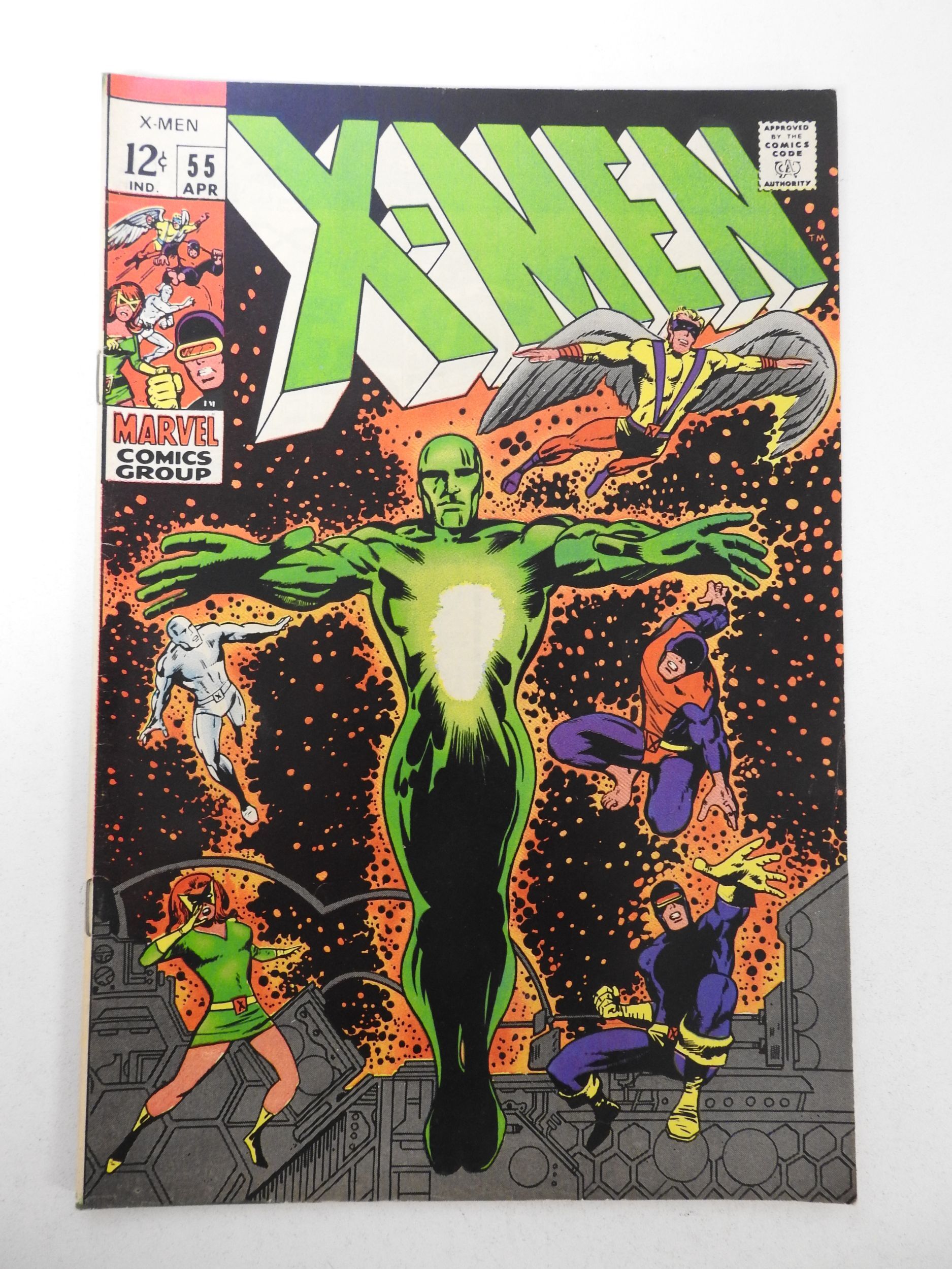 The X-Men #55 (1969) FN/VF Condition! small moisture stain | Comic ...