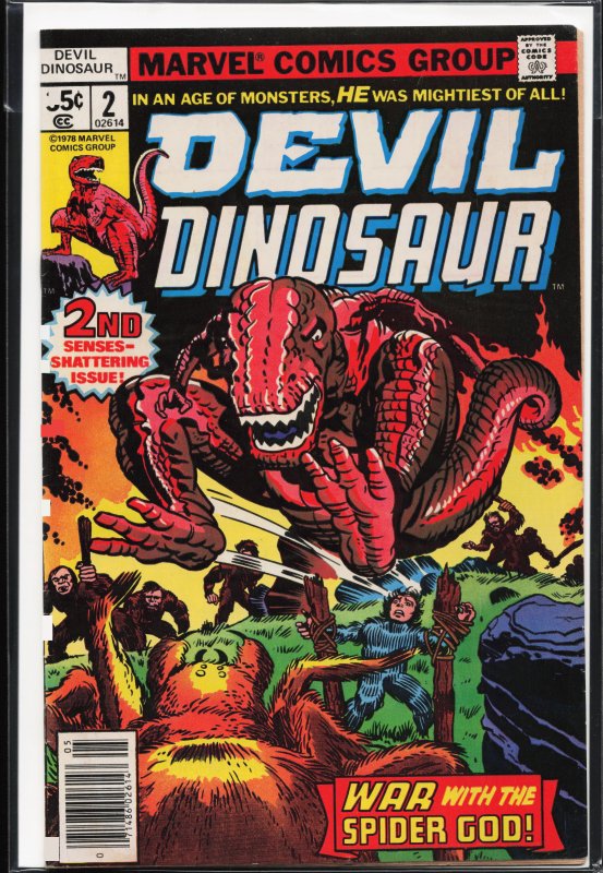 Devil Dinosaur #2 (1978) Devil Dinosaur | Comic Books - Bronze Age, Marvel, Fantasy / HipComic