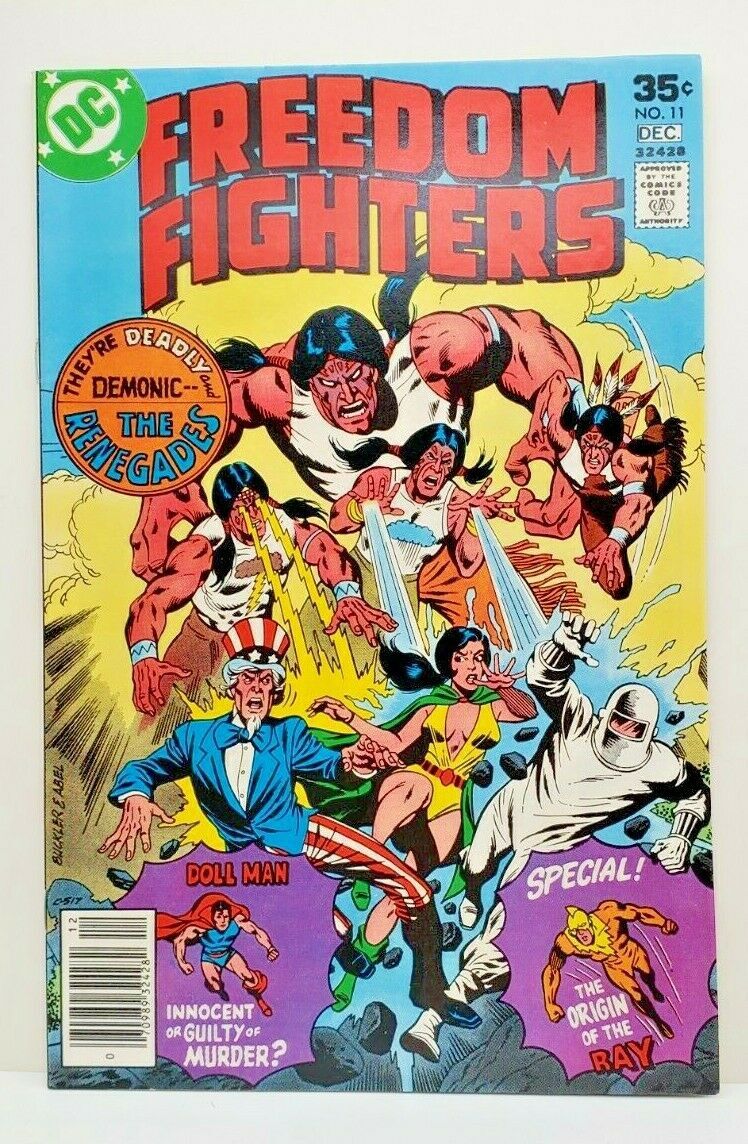 Freedom Fighters #11 1977 Origin of the RAY-DC | Comic Books - Modern ...