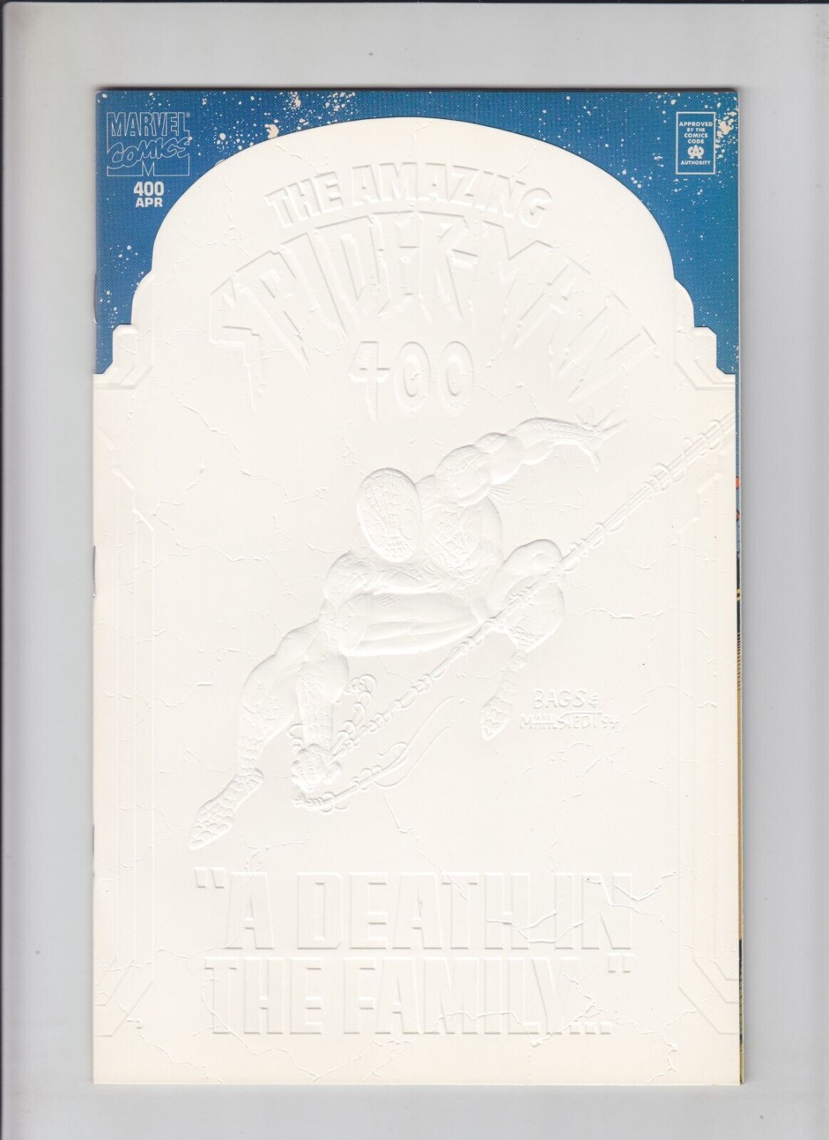 Amazing Spider-Man #400 white tombstone variant limited to 10,000 ...