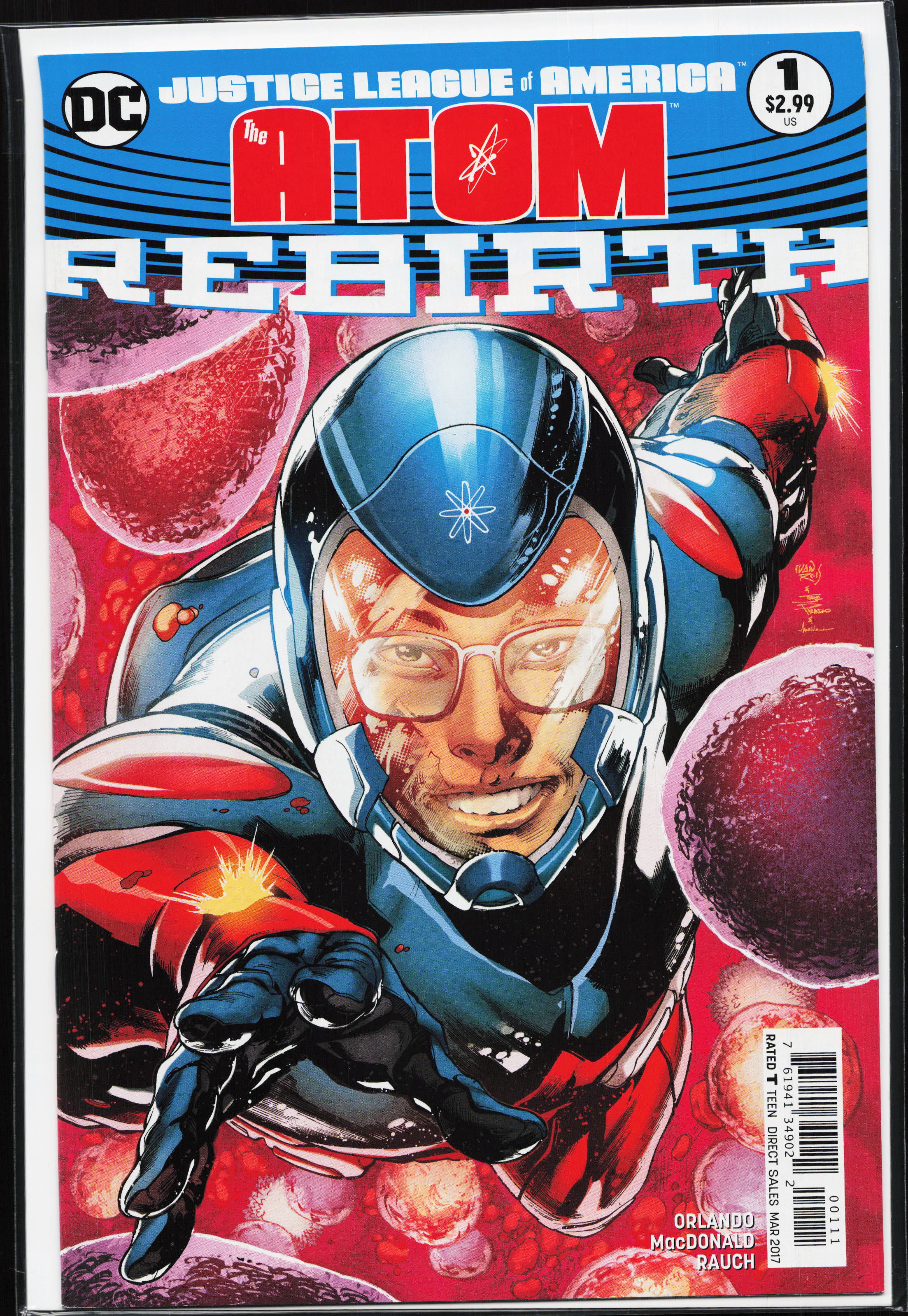 Justice League of America: The Atom Rebirth (2017) The Atom | Comic ...