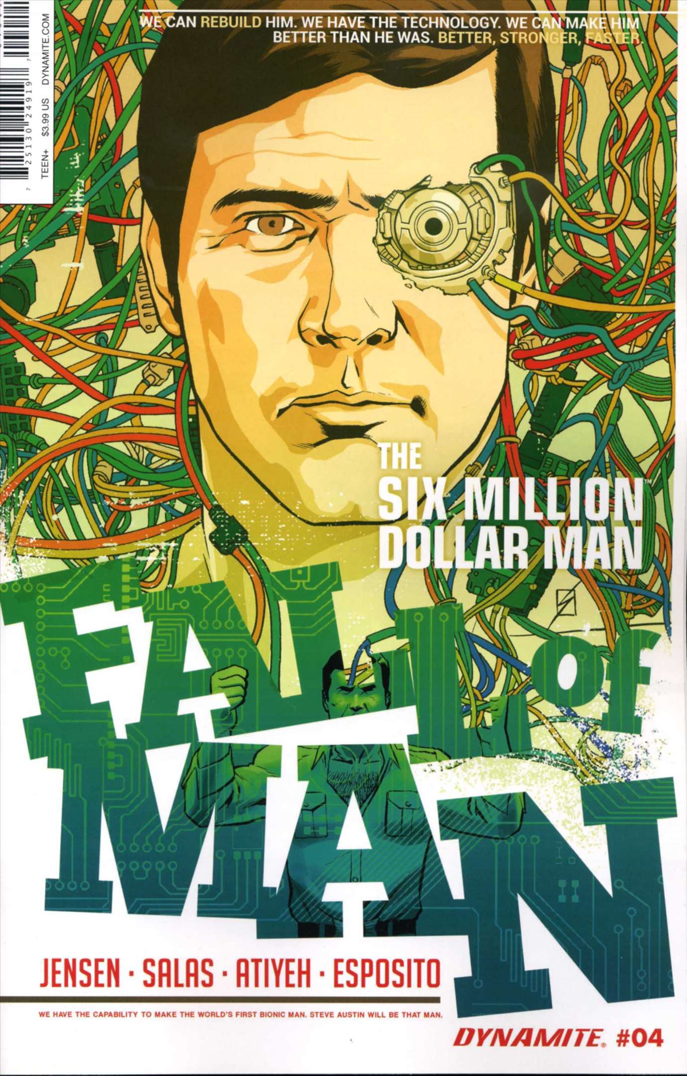 Six Million Dollar Man, The: Fall of Man #4 VF/NM ; Dynamite ...