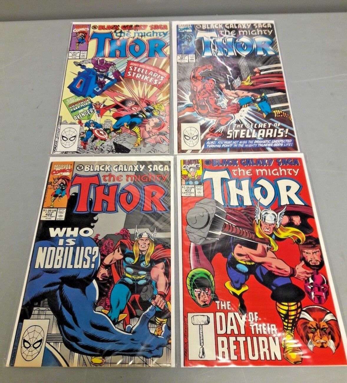 Thor # 420-450 LOT Ghost Rider Beta RAY Bill Silver Surfer DR Strange ...