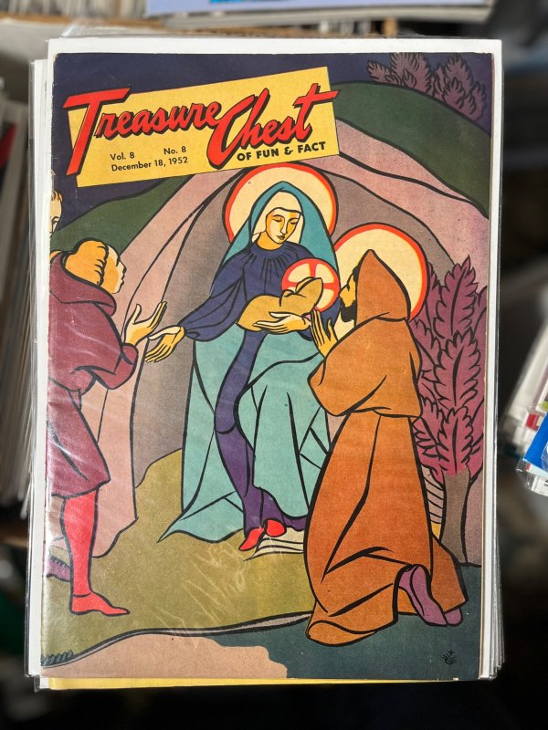 Treasure Chest of Fun & Facts #134 (1952) | Comic Books - Golden Age ...