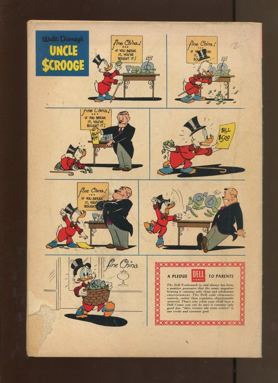 Walt Disney's Uncle Scrooge #17 / Dell Comics (4.5) 1957 | Comic Books ...