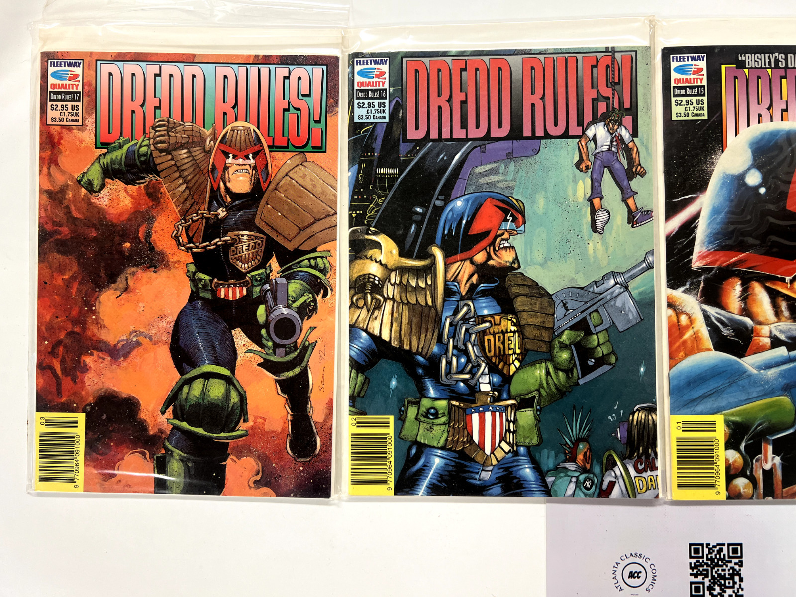 4 Dredd Rules Fleetway Quality Comic Books # 14 15 16 17 96 JS18 | Comic Books - Modern Age ...