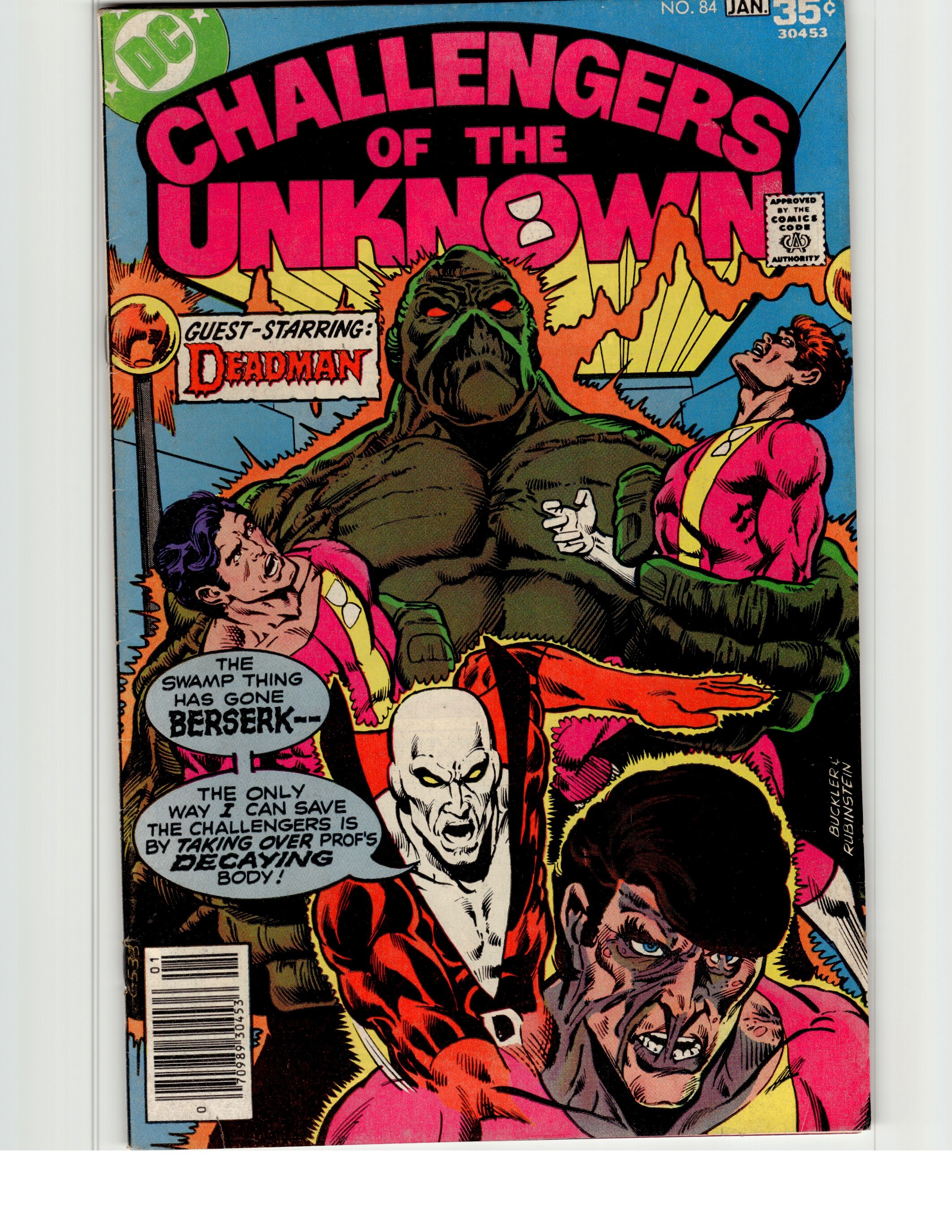 Challengers of the Unknown #84 (1978) Challengers of the Unknown ...