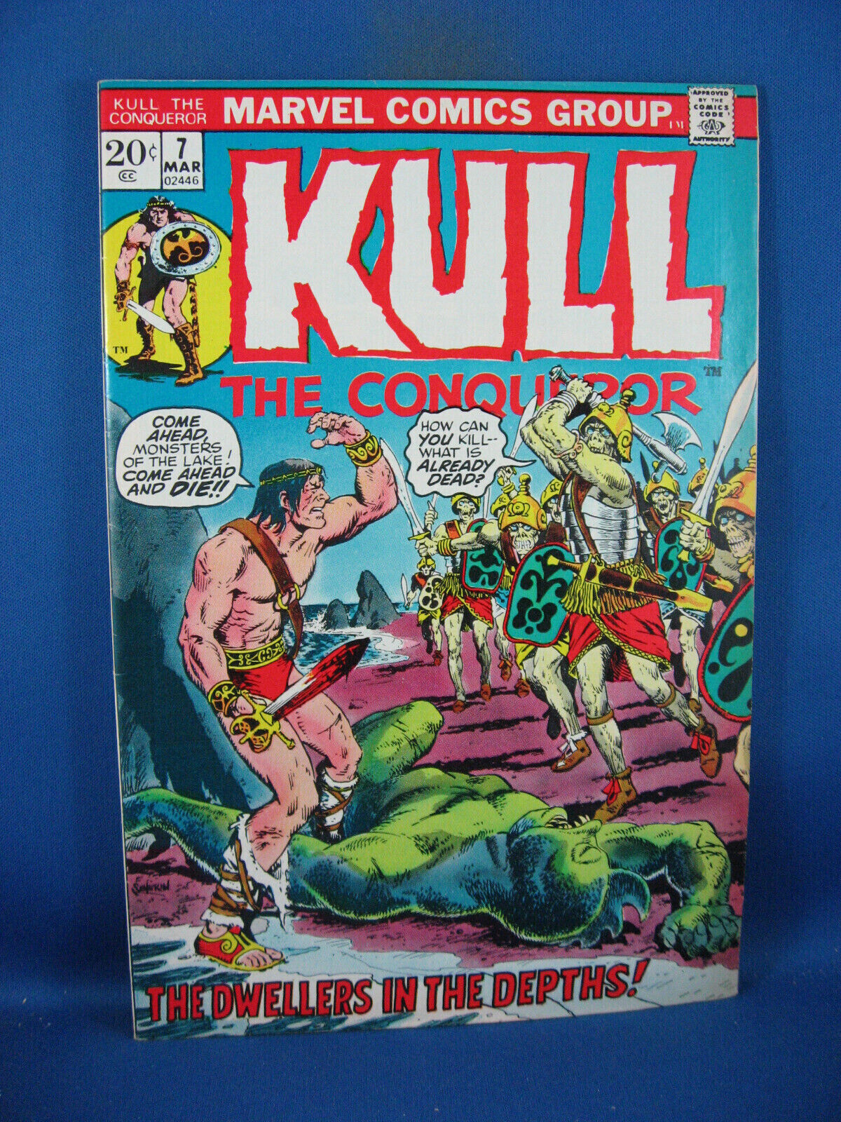 Kull 7 VF Thulsa Doom 1973 | Comic Books - Bronze Age, Marvel, Kull ...
