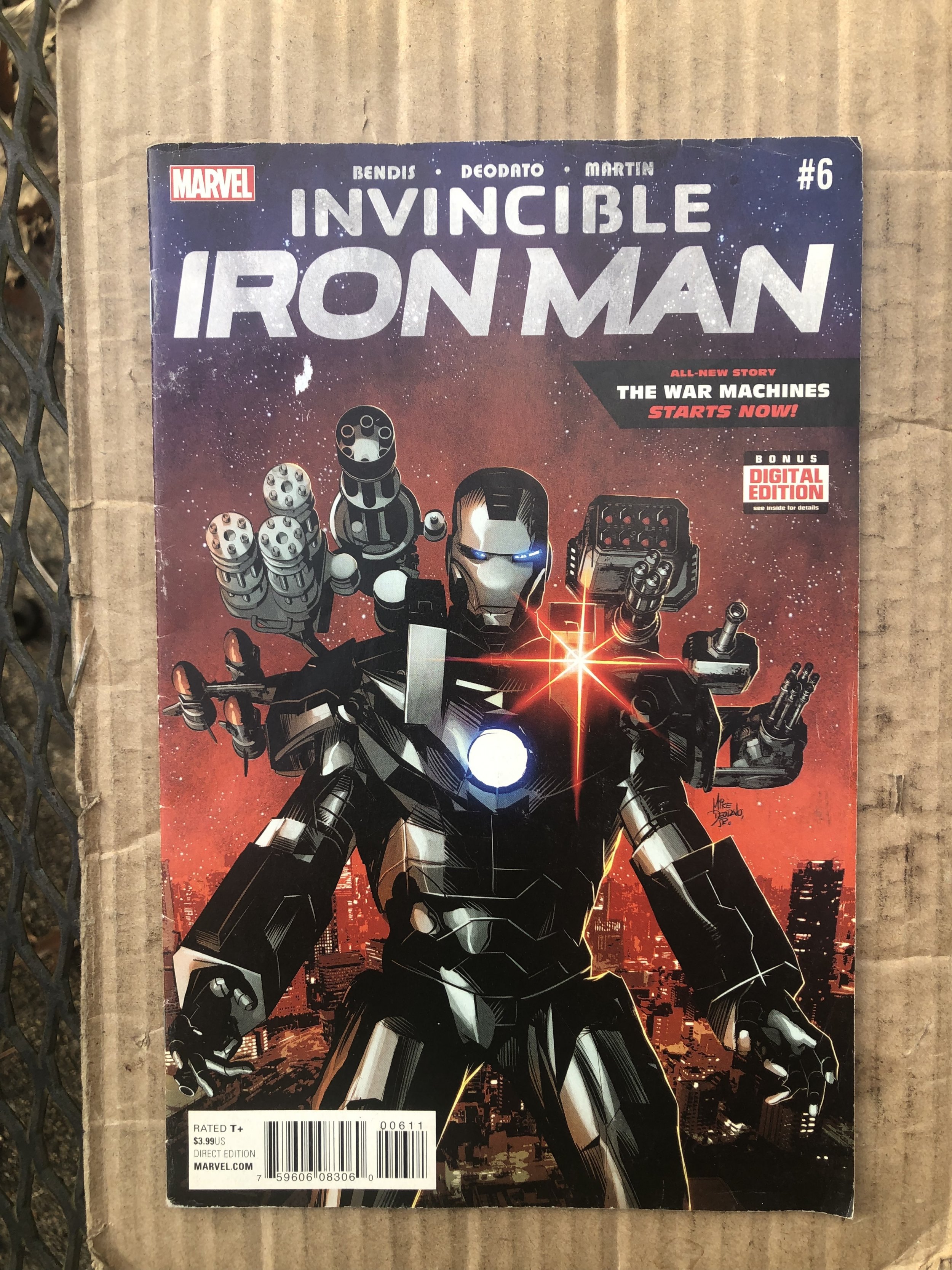 Invincible Iron Man #6 Mike Deodato Cover (2016) | Comic Books - Modern ...