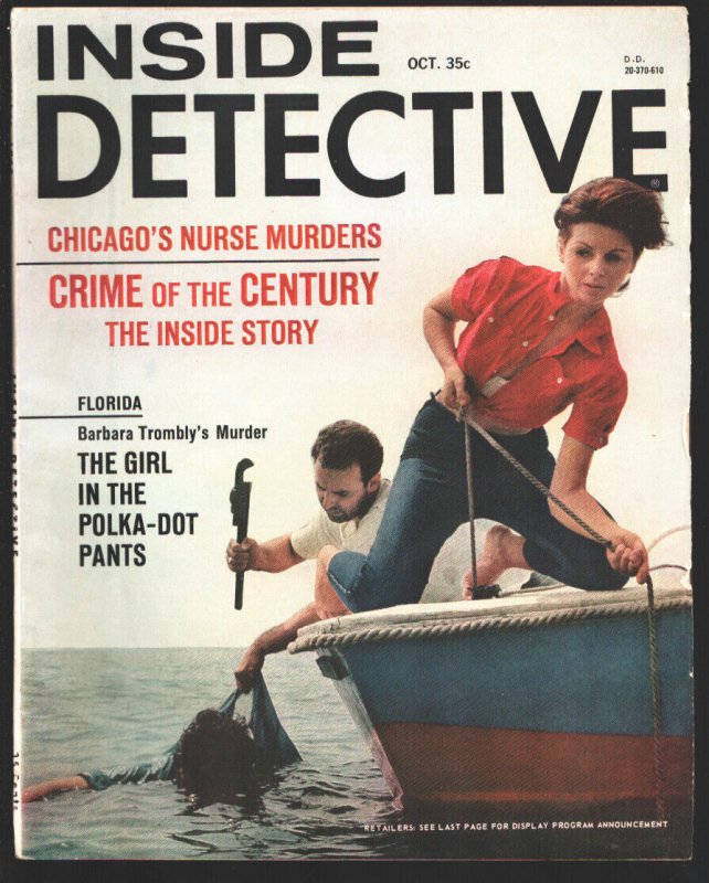 Inside Detective 10/1966-Chicago Nurse Murders--Barbara Tromby-Crime ...