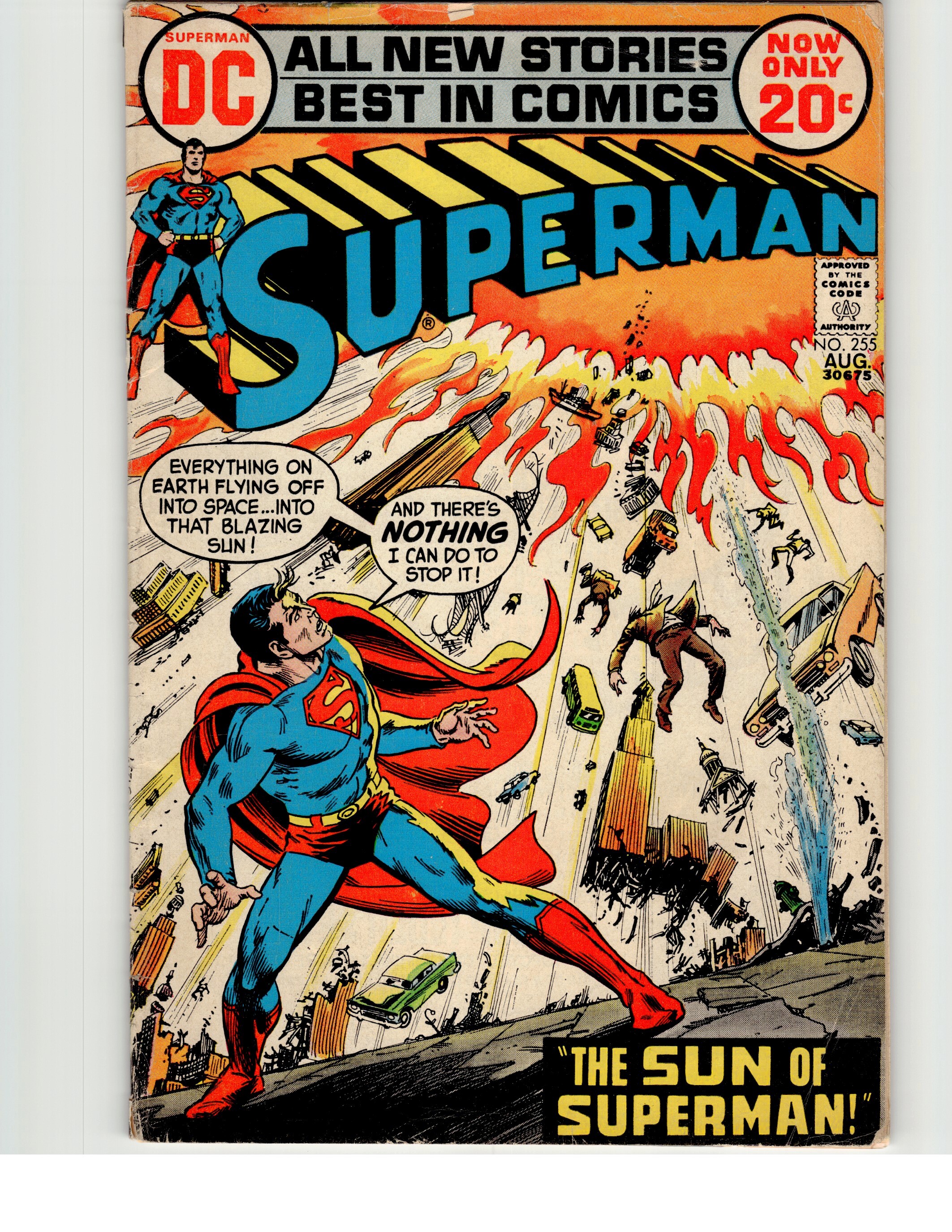 Superman #255 (1972) Superman | Comic Books - Bronze Age, DC Comics ...