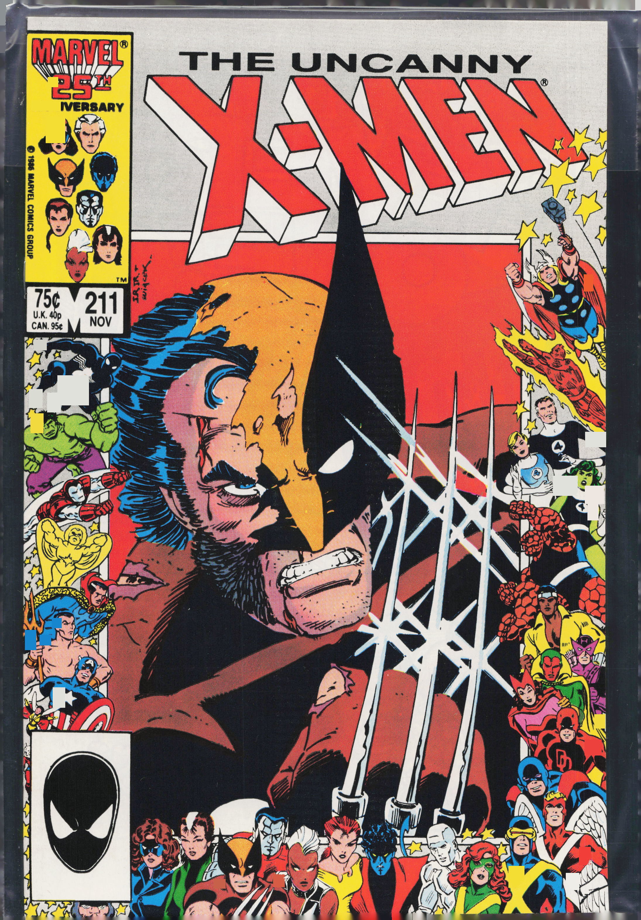 The Uncanny X-Men #211 (1986) X-Men [Key Issue] | Comic Books - Copper ...
