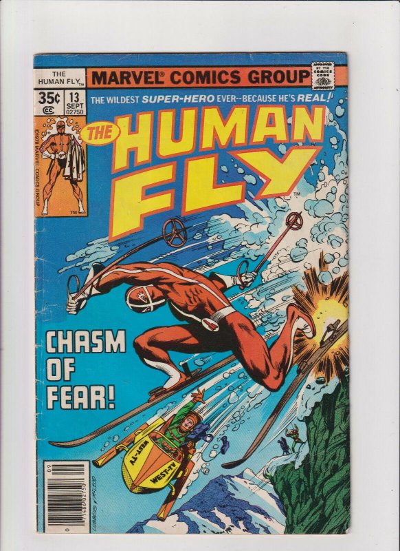 The Human Fly #13 VG 4.0 Marvel Comics 1978 Bronze Age | Comic Books ...