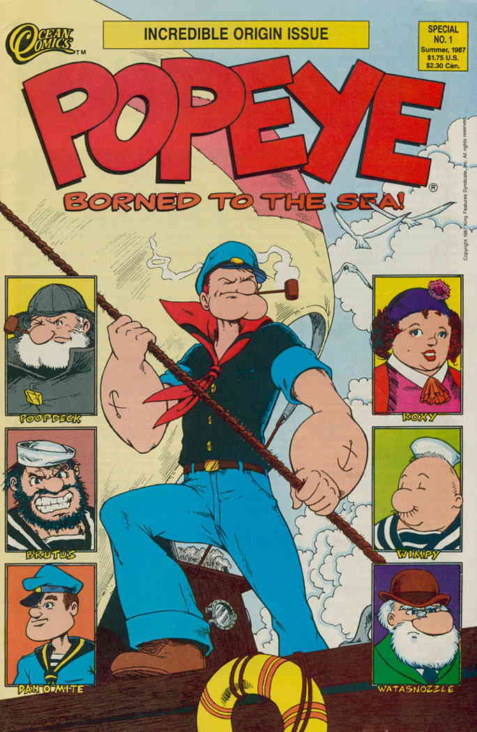 Popeye Special #1 VF ; Ocean | Ben Dunn Origin Issue | Comic Books ...