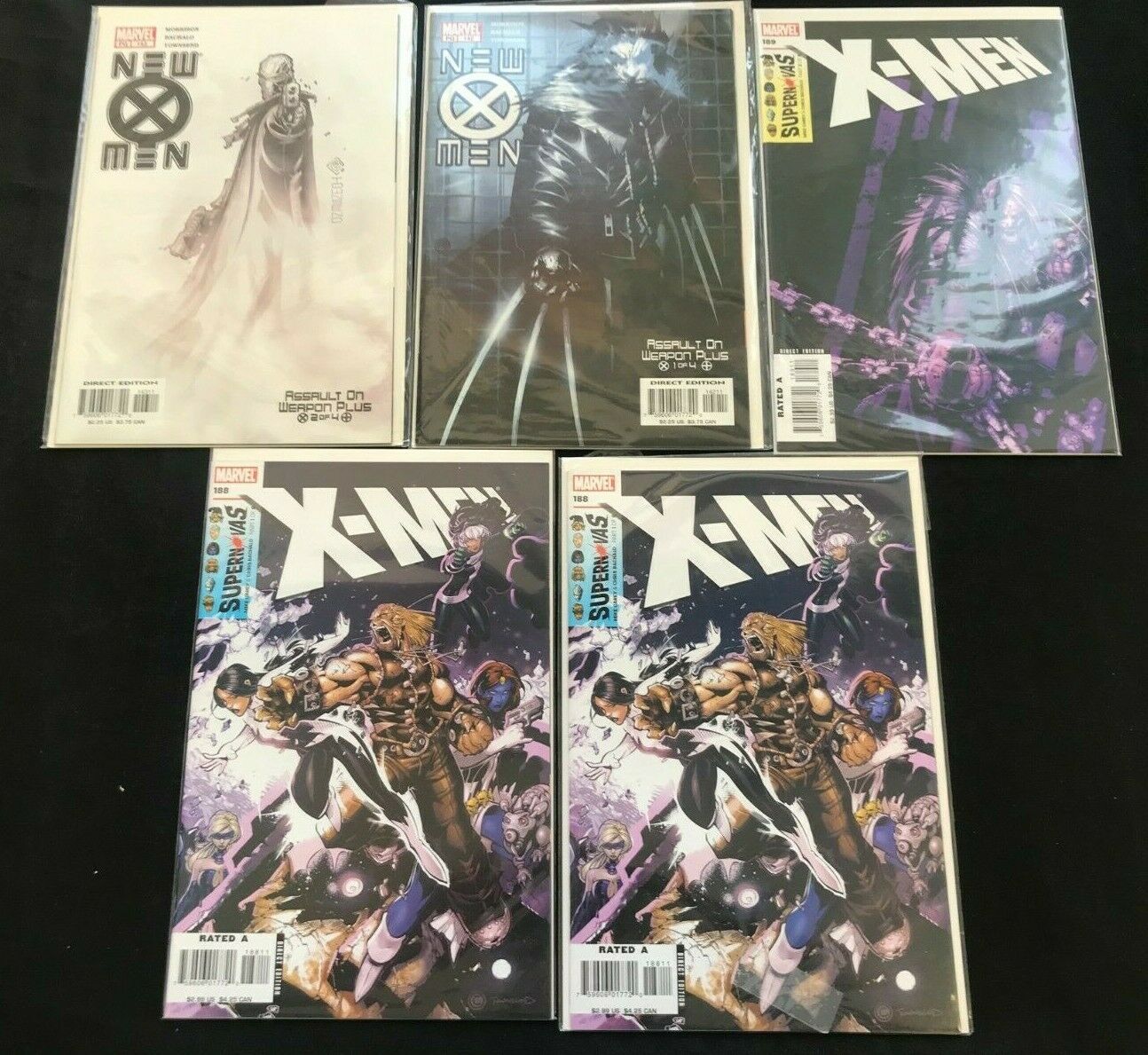 X-Men 5pc LOT (VF/NM) New X-Men!! X-Men!! 2003 | Comic Books - Modern ...
