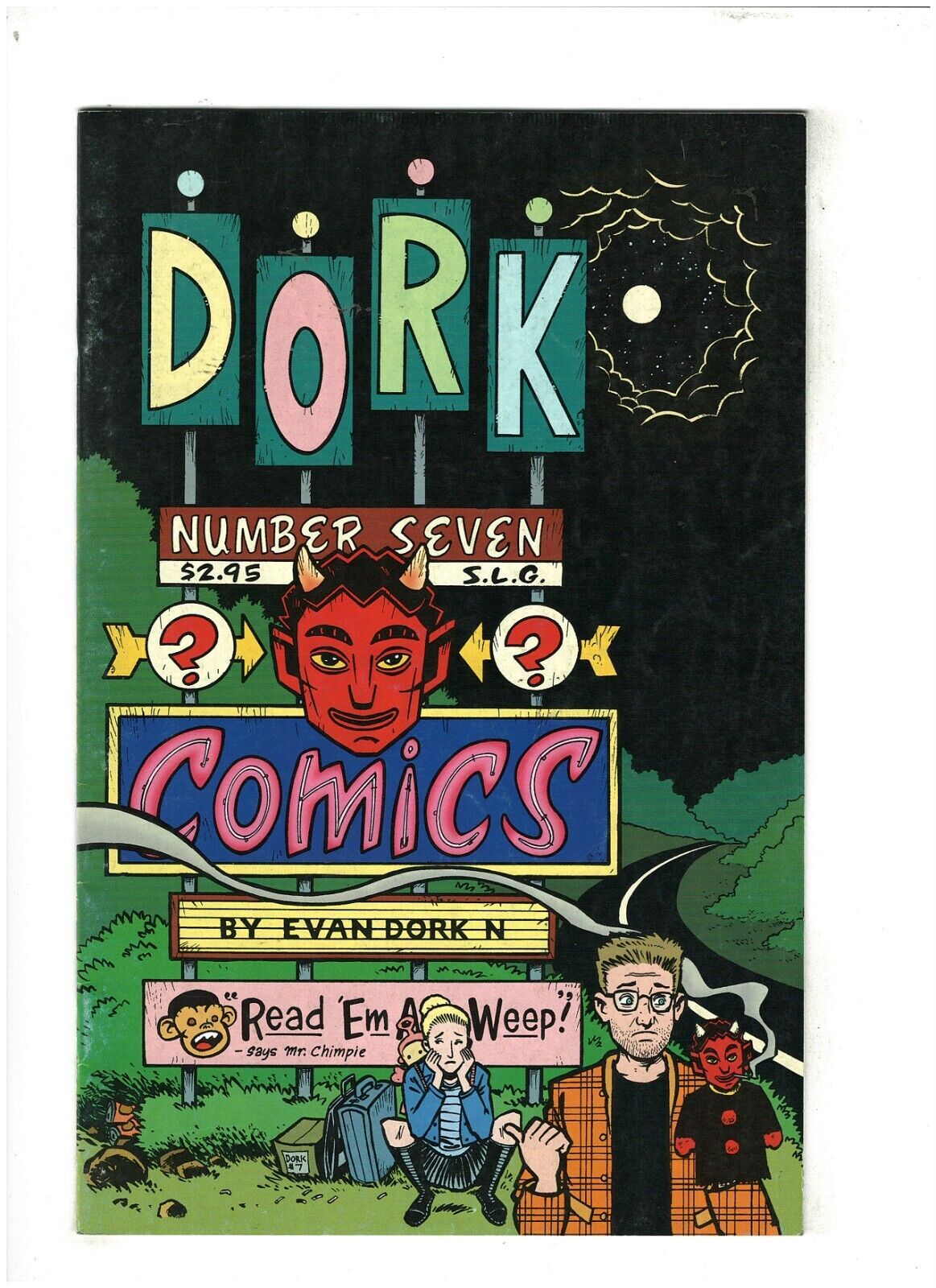 Dork #7 VF+ 8.5 1st Print SLG 1999 Evan Dorkin | Comic Books - Modern ...