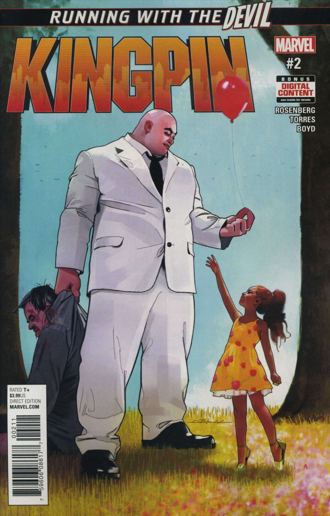 Kingpin (3rd Series) #2 VF ; Marvel | Running with the Devil | Comic ...