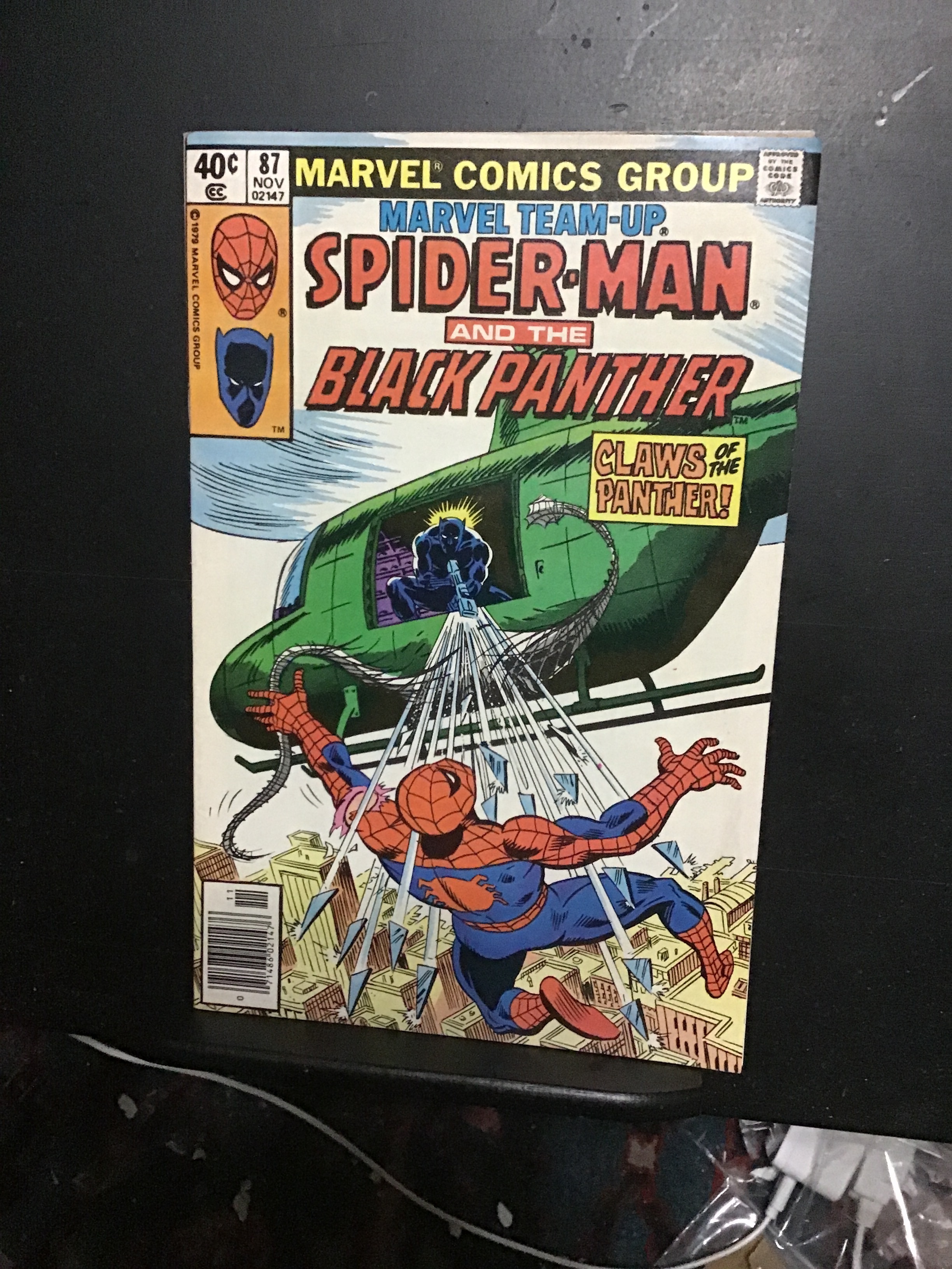 Marvel Team-Up #87 (1979) Black Panther and Spider-Man! Wakanda Forever ...