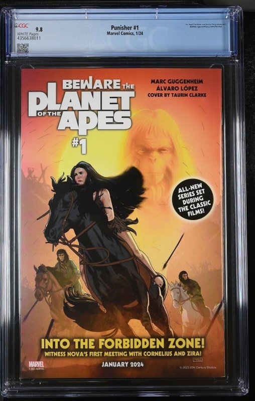 Punisher #1 CGC 9.8 1st Appearance New Punisher Joe Garrison Cover A ...