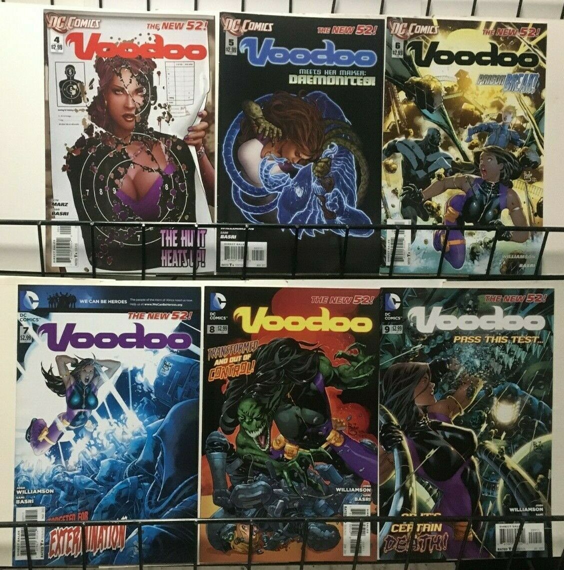 Voodoo: New 52 - DC - 9 Issues 4-12 - 2012 - VF | Comic Collectibles ...