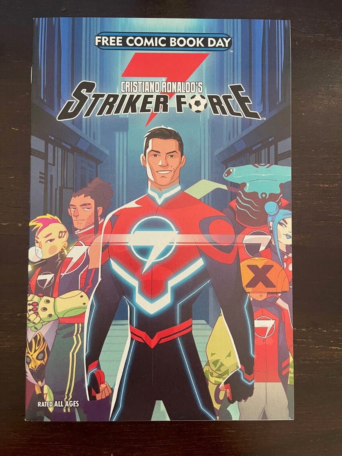 Cristiano Ronaldo's Strike Force 7 #1 FCBD Graphic India 2019 NM 9.4 ...