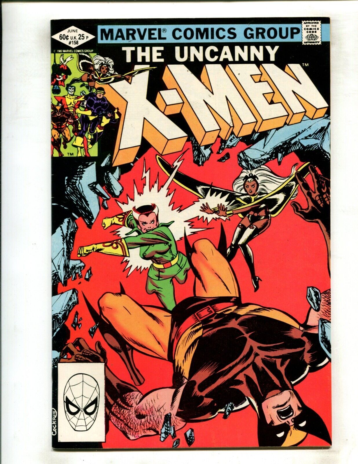 Uncanny X-Men #158 (9.0) Rogue 1st in Series!! 1982 | Comic Books ...