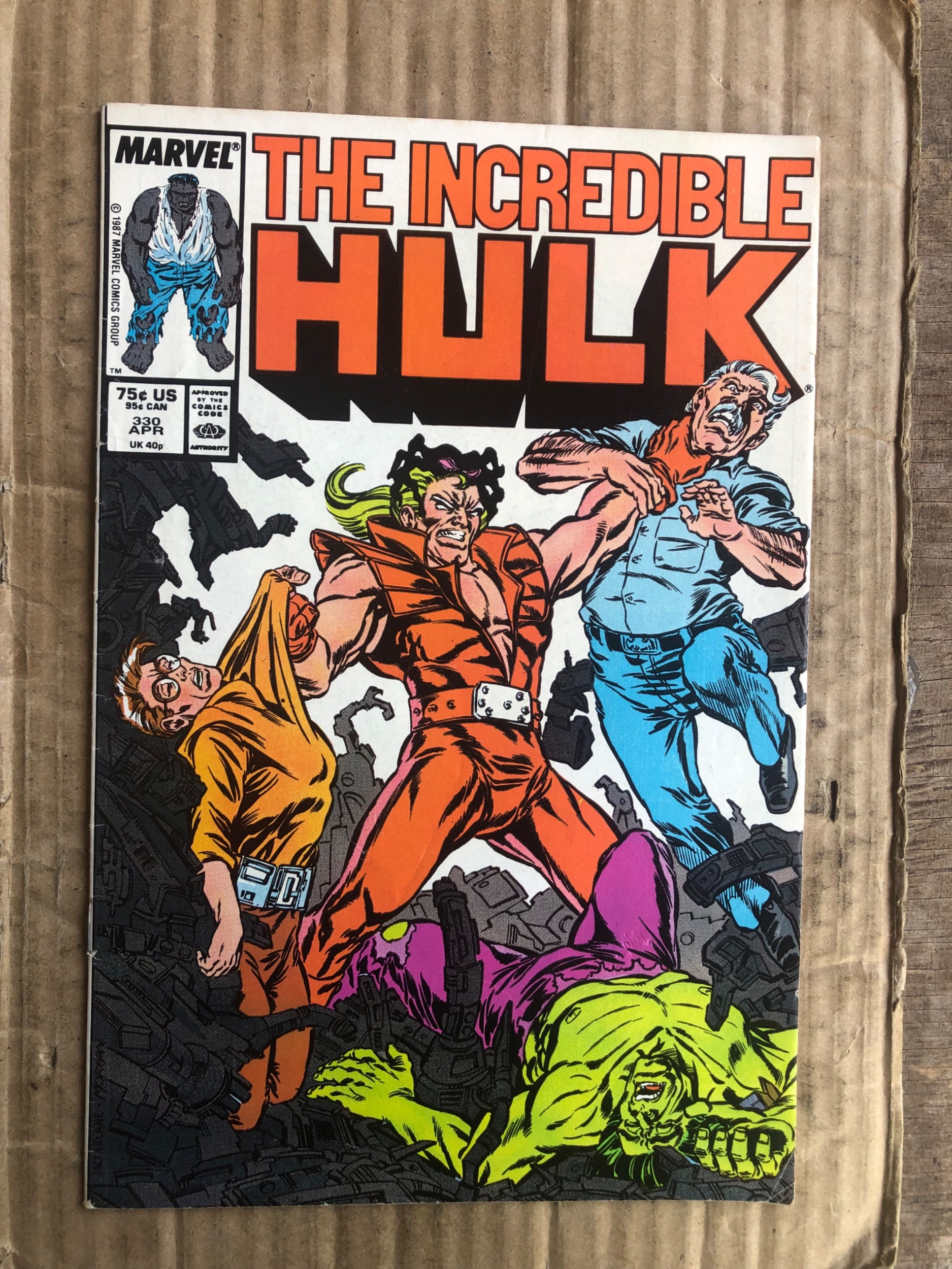 The Incredible Hulk #330 (1987) | Comic Books - Copper Age, Marvel ...