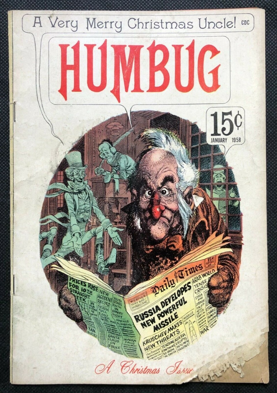 Humbug (1957) #6 GD (2.0) Christmas Issue Harvey Kurtzman | Comic Books ...