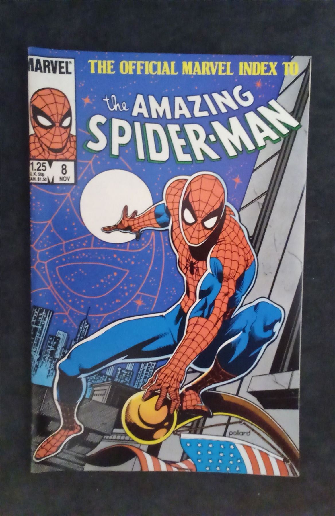 The Official Marvel Index to the Amazing Spider-Man #8 1985 marvel ...