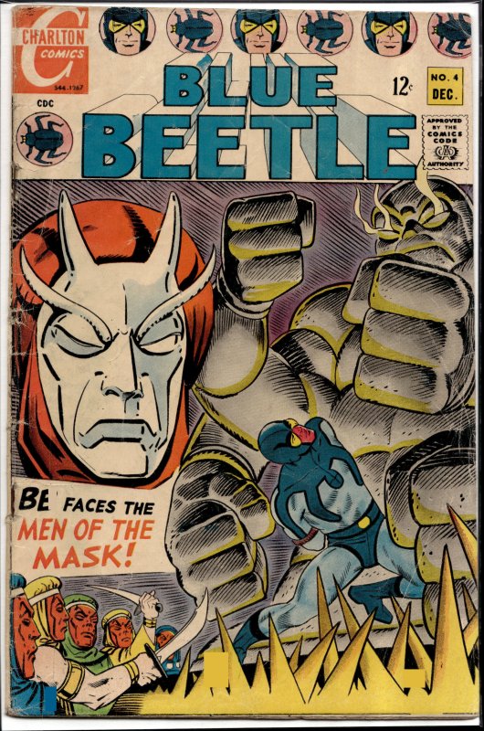 Blue Beetle #4 (1967) Blue Beetle | Comic Books - Silver Age, Charlton ...