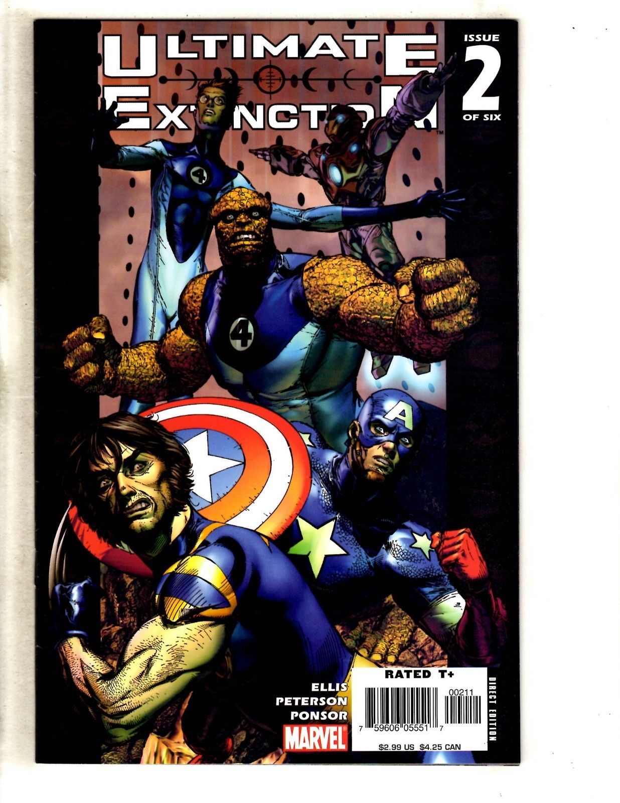 9 Comics Ultimate Armor Wars # 1 2 3 4 + Ultimate Extinction # 1 2 3 4 ...