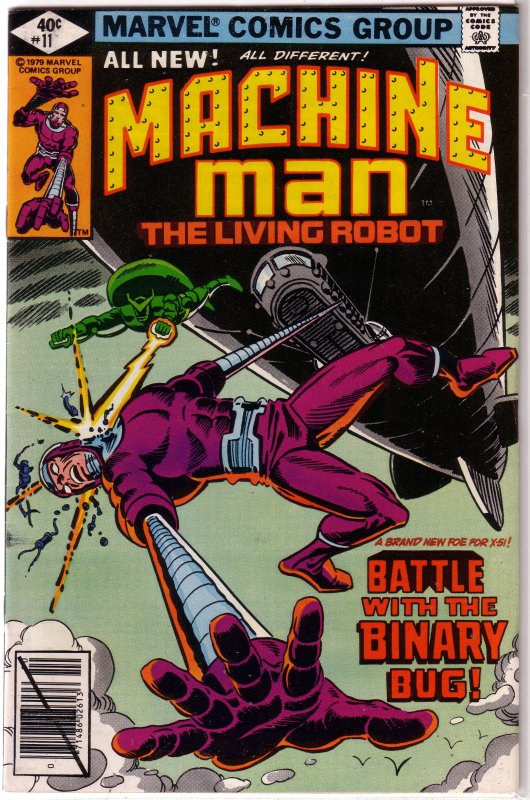 Machine Man (vol. 1, 1978) #1,2,5,8,11,13,14,16,17 (set of 9) Kirby ...