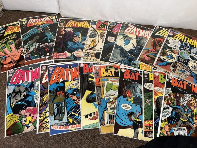 Massive Batman Lot, Complete Run of 189-713, 1-52, Has 227 232 244 251 ...